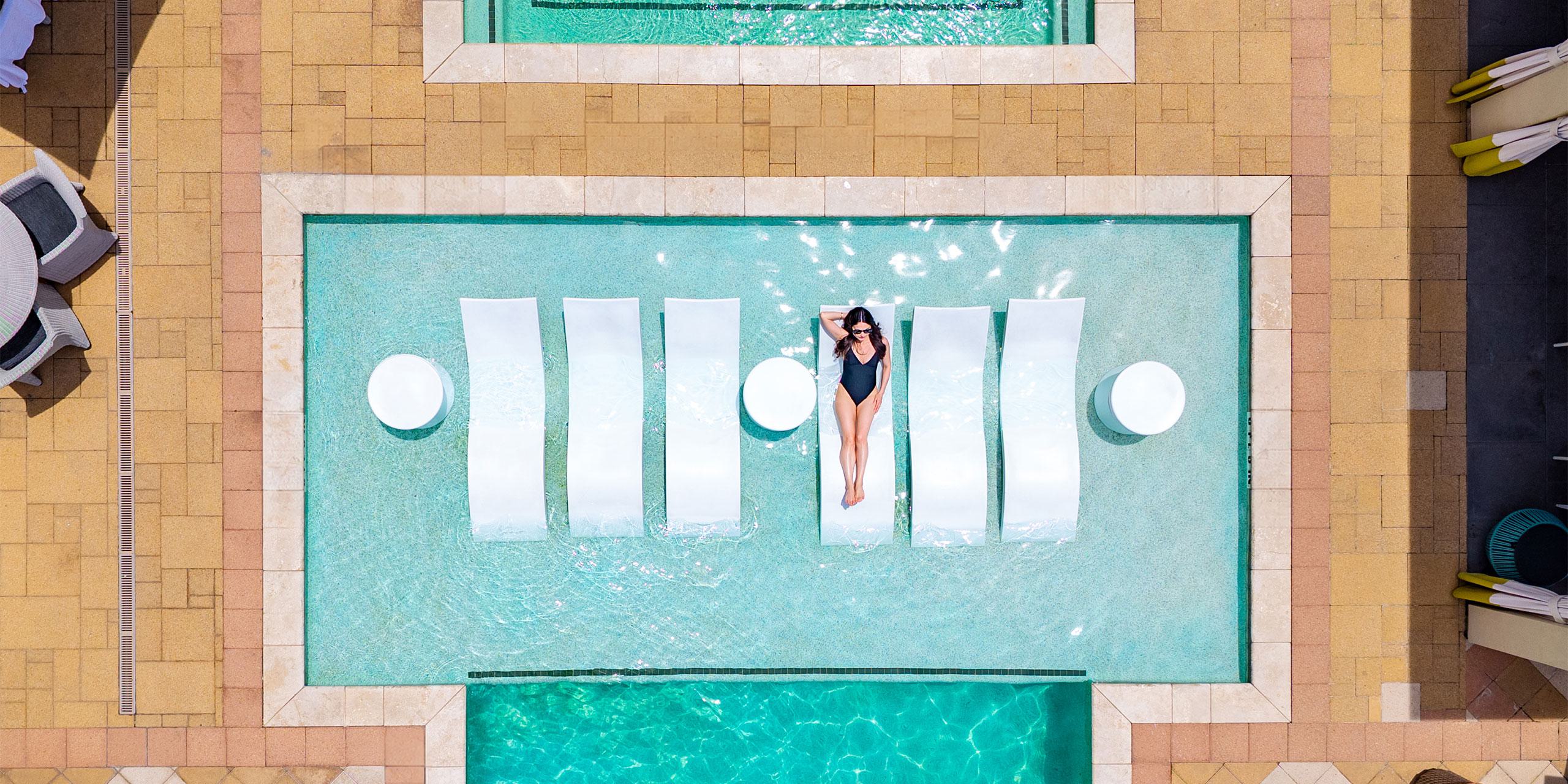 Pools & Cabanas | Hotel Viata Austin Relaxation